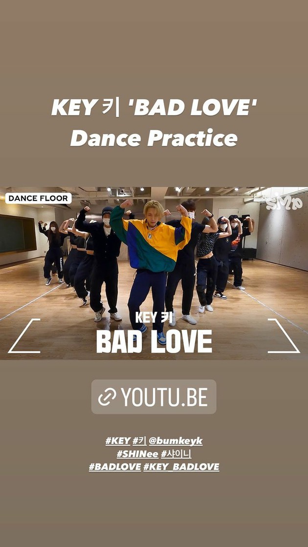 「SHINee」KEY（キー）、「BAD LOVE」のDance Practiceバージョンの動画を公開!!（動画あり） | K-POP、韓国 ...