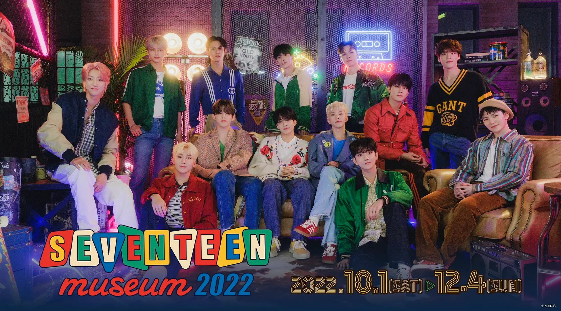 13人組グループ「SEVENTEEN」の6回目となる企画展『SEVENTEEN museum 2022』10月1日(土)より全国7会場のhmv ...