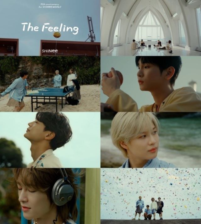 「SHINee」、新曲「The Feeling」のMV公開…ファンのための清涼なプレゼント | K-POP、韓国エンタメニュース、取材レポートならコレポ！