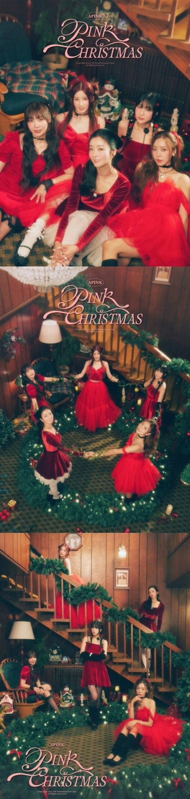 「Apink」、11日に初のキャロルソング「PINK CHRISTMAS」発表…和気あいあいとした団体フォト公開 | K-POP、韓国エンタメニュース、取材レポートならコレポ！