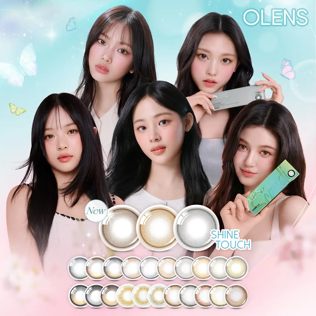 【情報】韓国No.1*カラコン『OLENS(オーレンズ)』より待望の新シリーズ「Shine Touch(シャインタッチ)」が発売！ | K-POP、韓国エンタメニュース、取材レポートならコレポ！