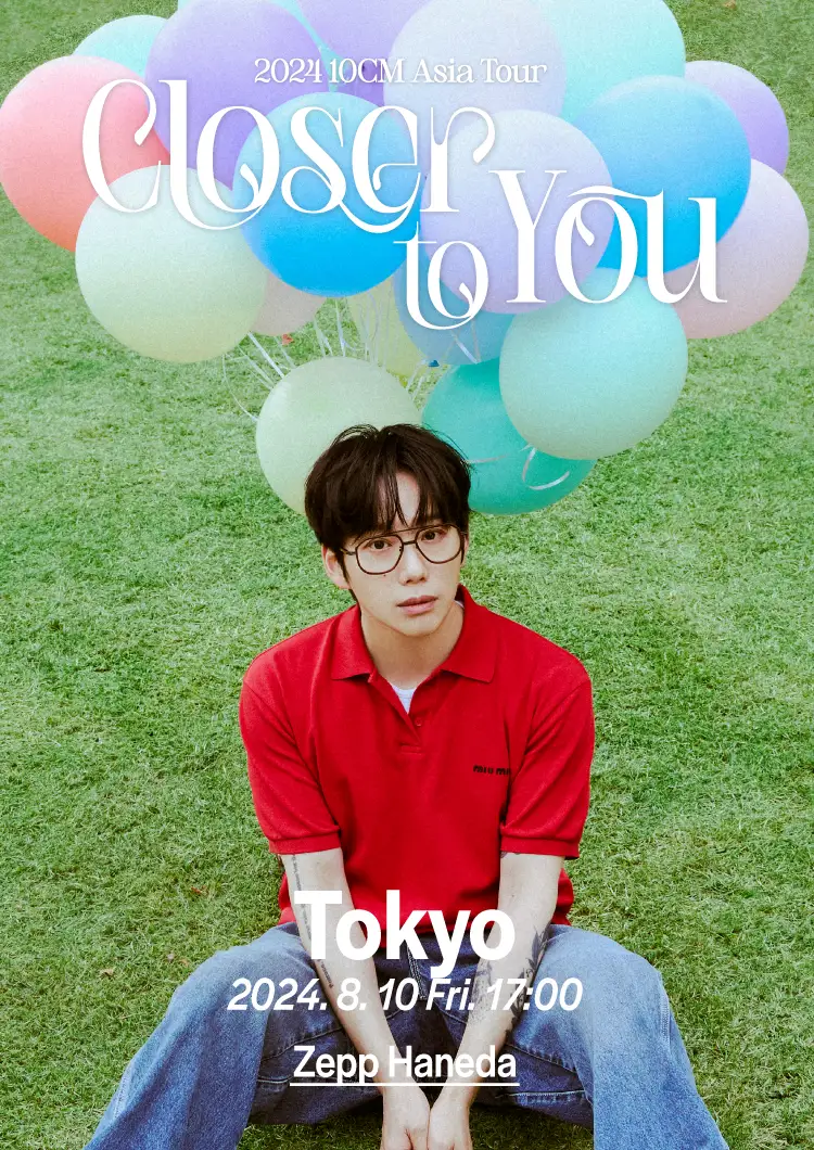 10CM(シプセンチ)、来日公演 2024 10CM Asia Tour ＜10CM Closer to You＞ in Tokyo 開催決定 | K-POP、韓国エンタメニュース、取材 ...