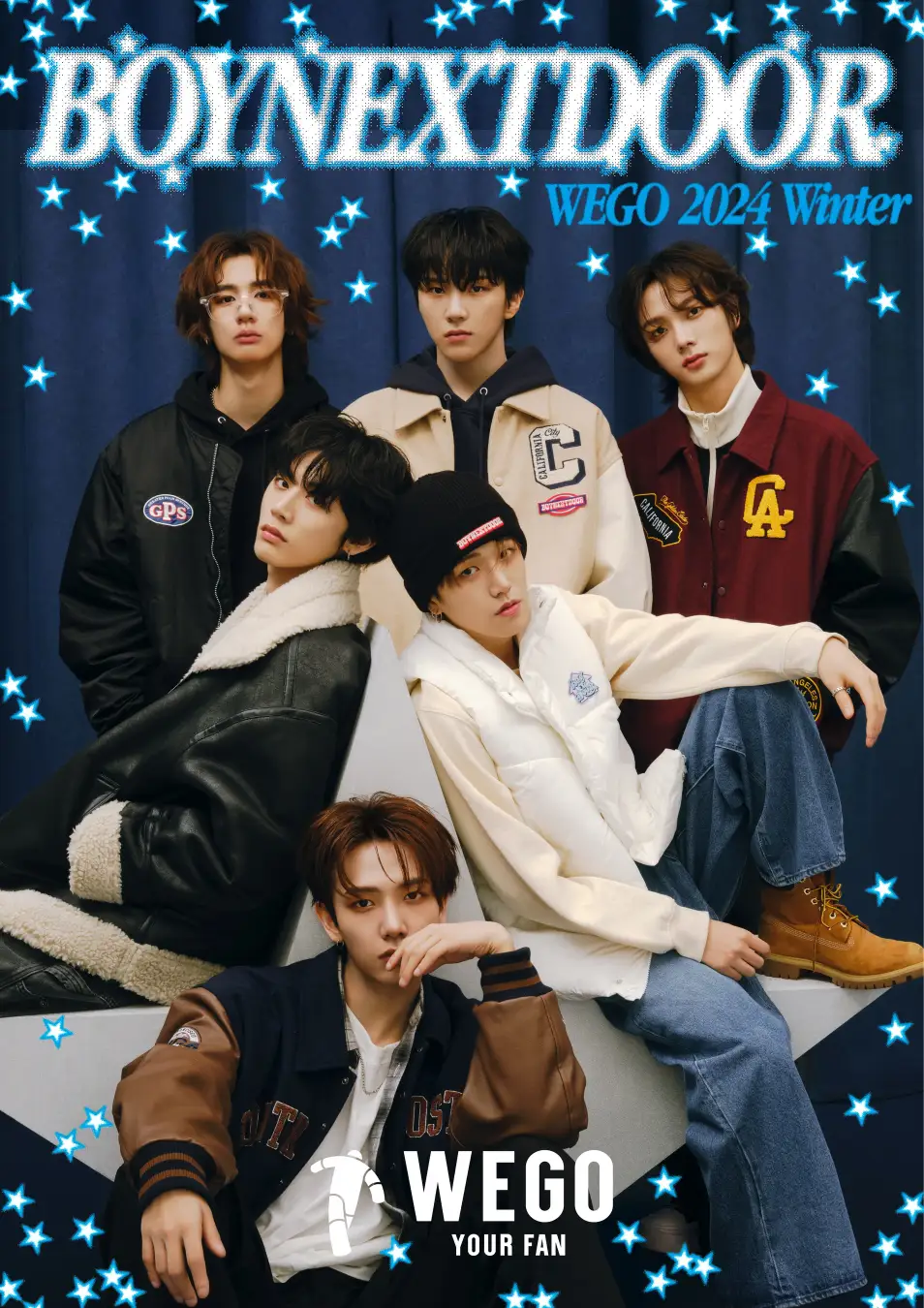 6人組ボーイグループ『BOYNEXTDOOR』を起用したWEGO 2024 WINTERビジュアルを公開！ | K-POP、韓国エンタメニュース、取材レポートならコレポ！