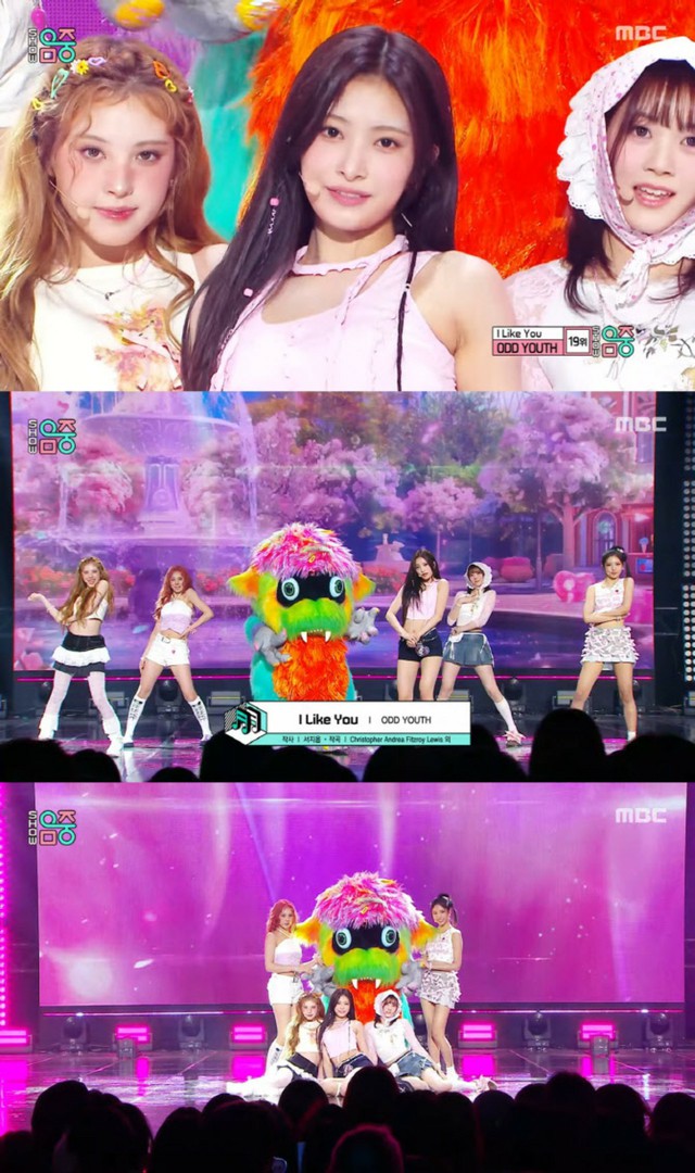 「ODD YOUTH」、MVのモンスターと異色パフォーマンス＝「ショー!K-POPの中心」 | K-POP、韓国エンタメニュース、取材レポートならコレポ！